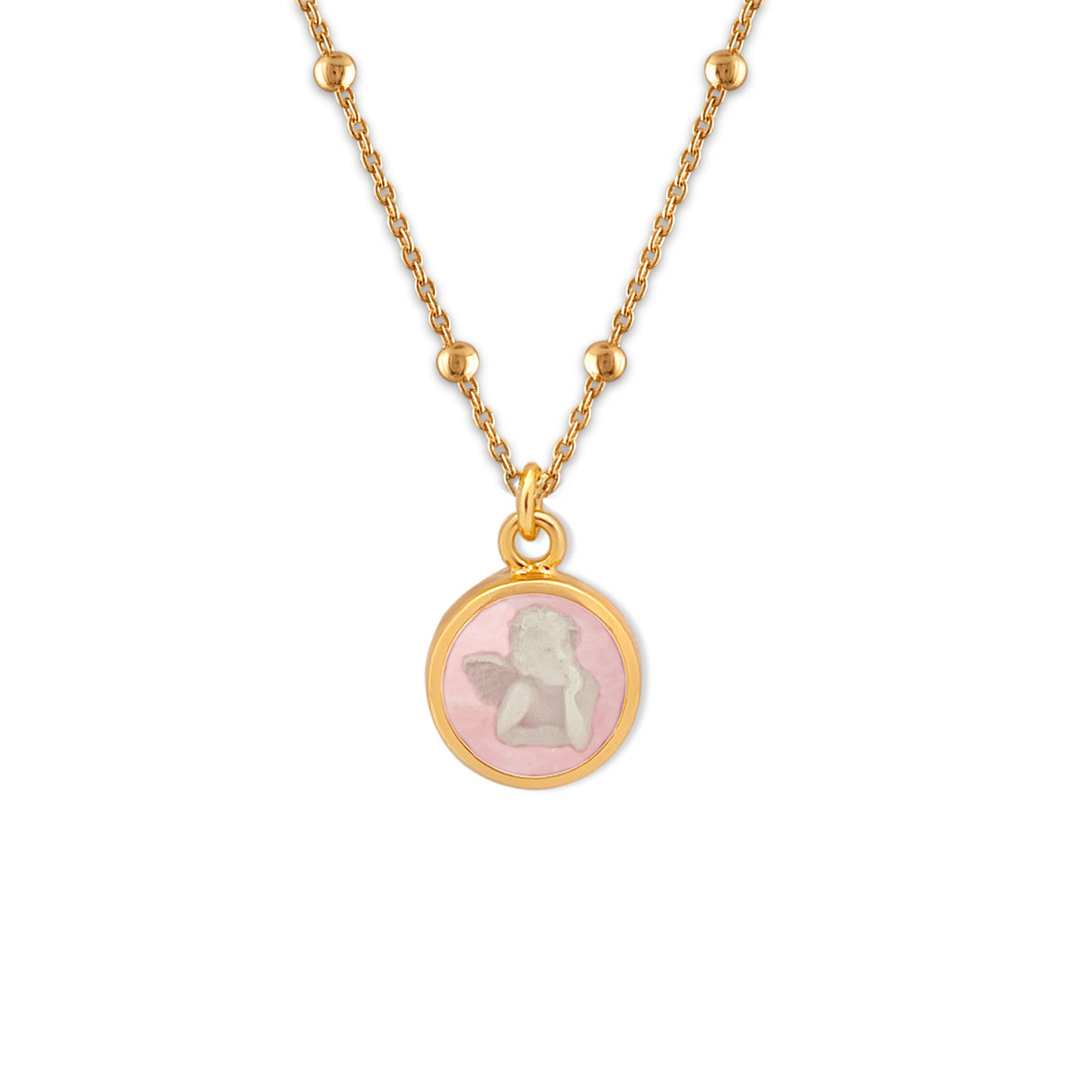 Rose Guardian Angel Necklace – Frank Ronay